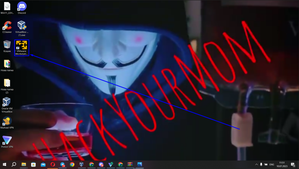 Створення та налаштування віртуальної машини VMWare у Windows завдяки ISO-образу Kali Linux ...