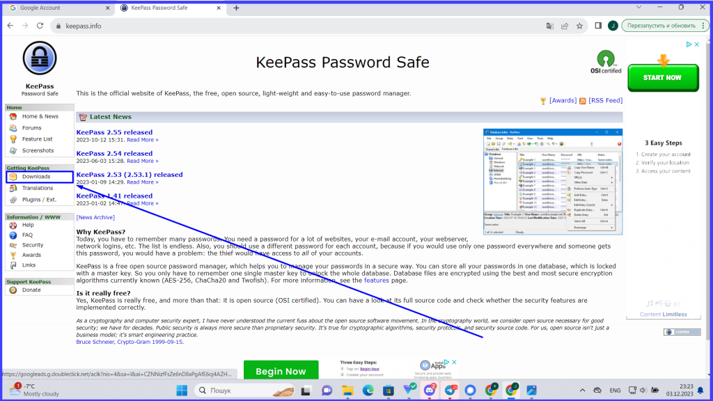 Встановлення KeePass на Windows - HackYourMom