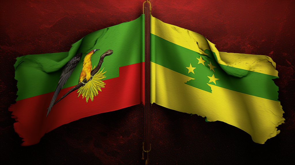 Війна прапорів між Гайаною та Венесуелою - HackYourMom