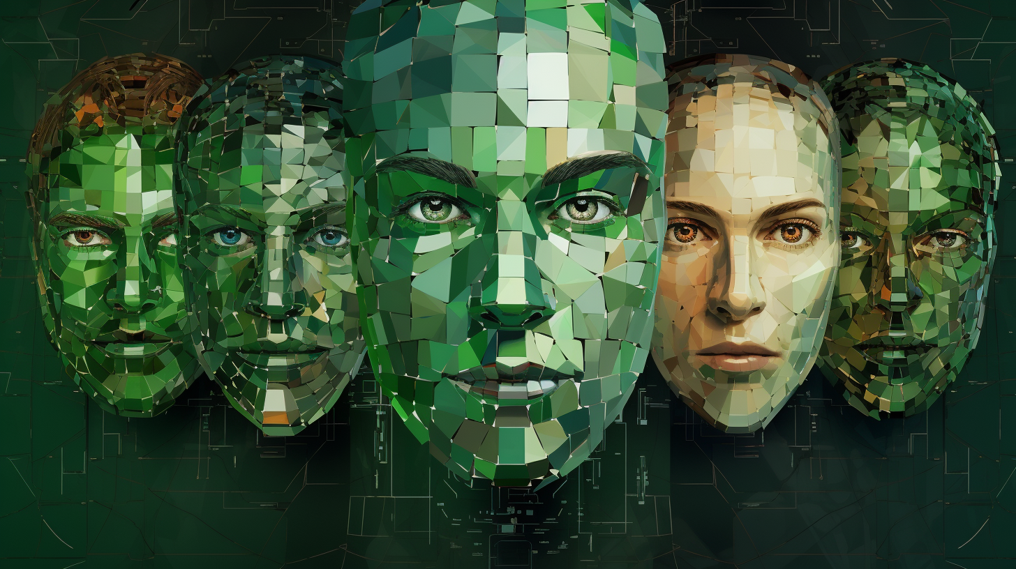 How does artificial intelligence create real photographs of people ...