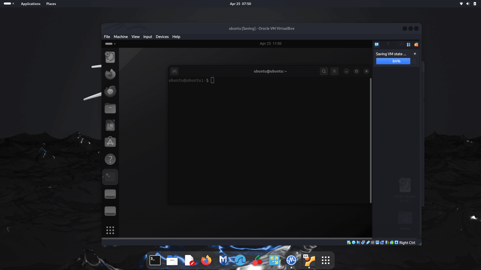 Створення та налаштування віртуальної машини VirtualBox на Kali Linux завдяки ISO-образу Ubuntu ...