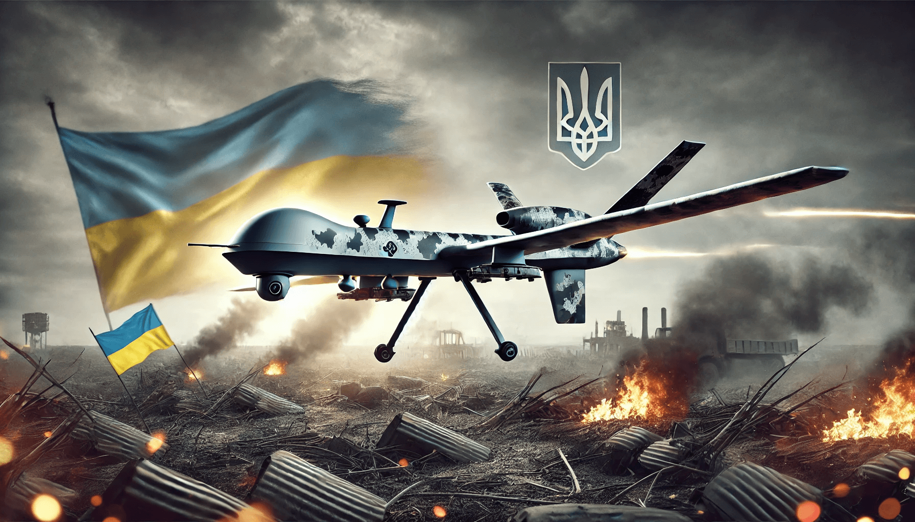 Ukrainian long-range drones - HackYourMom