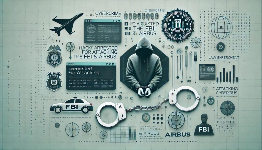 A hacker who carried out large-scale attacks on the FBI and Airbus was ...