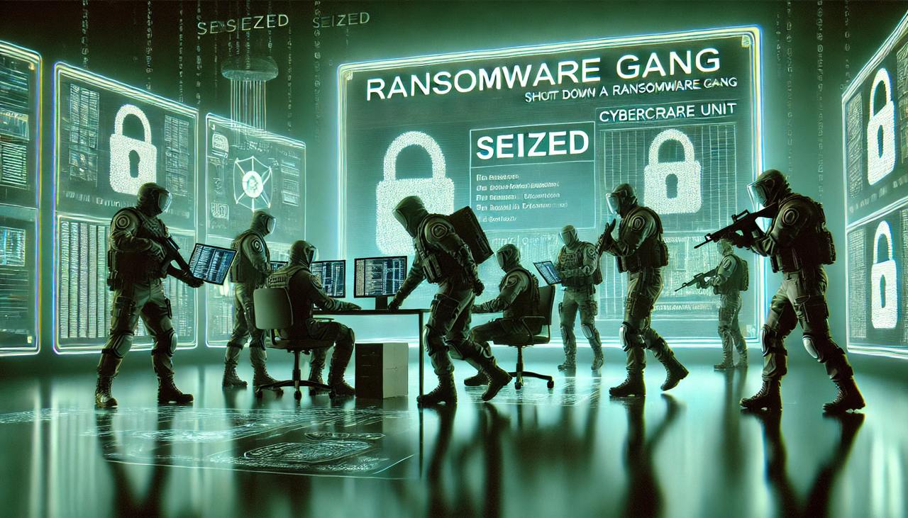 Police shut down 8Base - HackYourMom