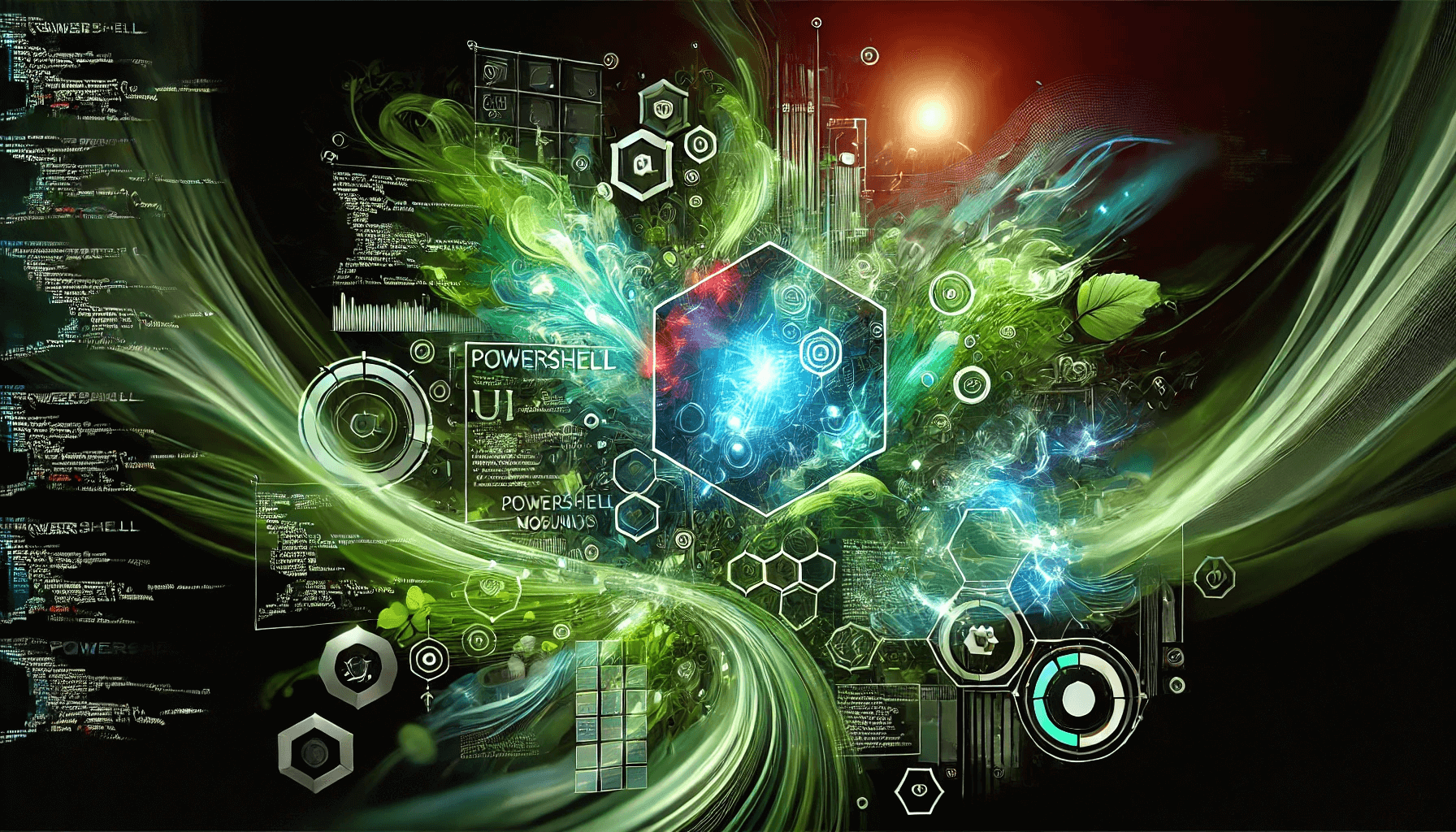 PowerShell UI modules for working with scripts and graphics - HackYourMom