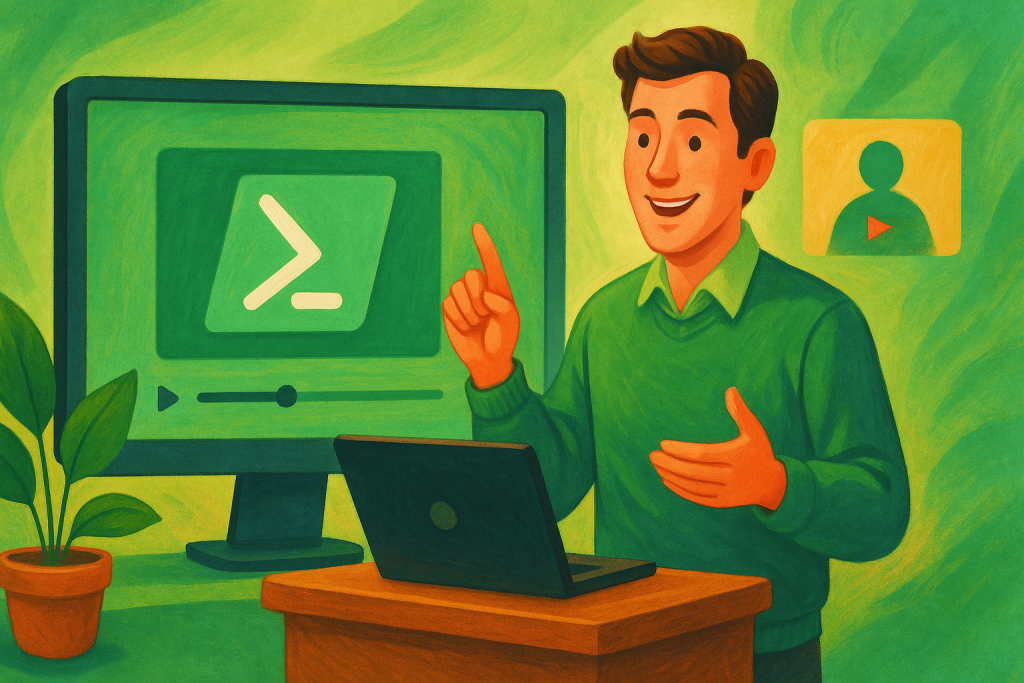 Video tutorials and talks about PowerShell - HackYourMom