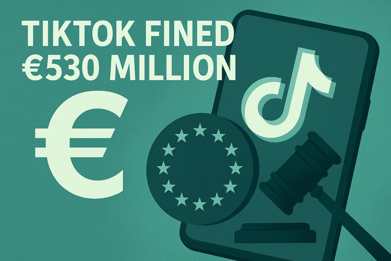 TikTok fined 530 million € - HackYourMom