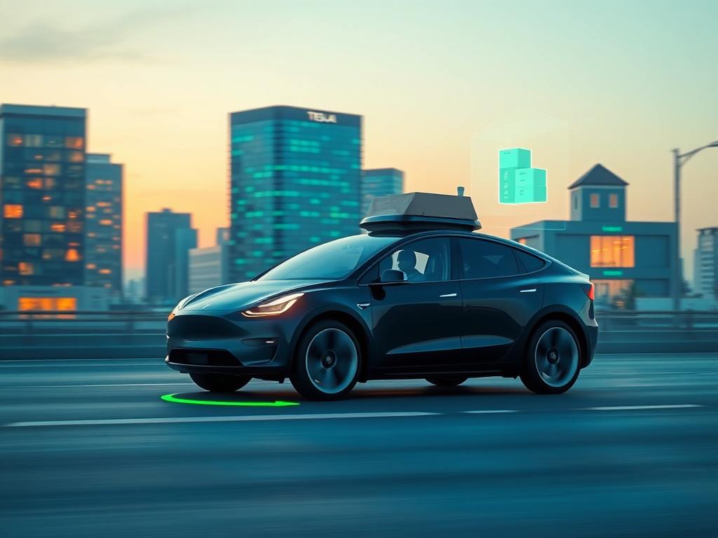 Tesla Delivers First Driverless Car — Model Y Arrives on Its Own ...