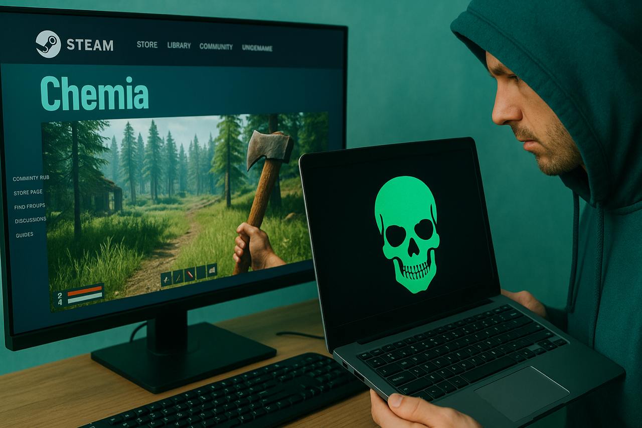Hacker sewed infostyler into Chemia game on Steam - HackYourMom