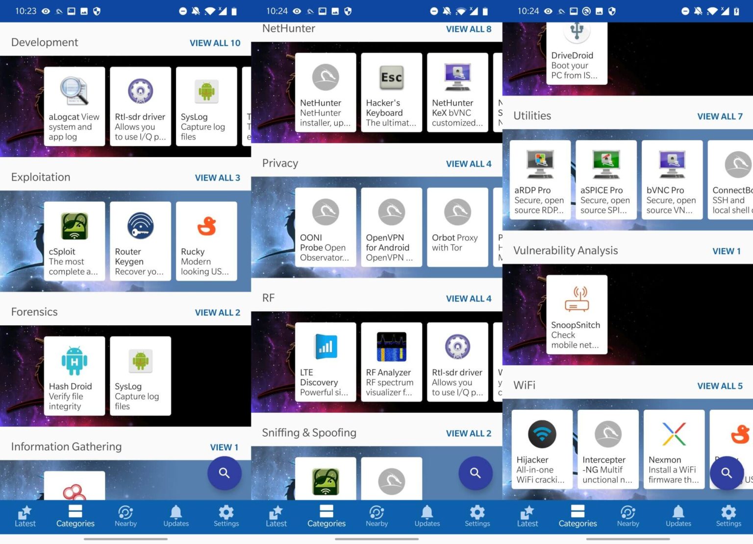 Part 5. NetHunter System Overview: Interfaces, Features, and Post ...