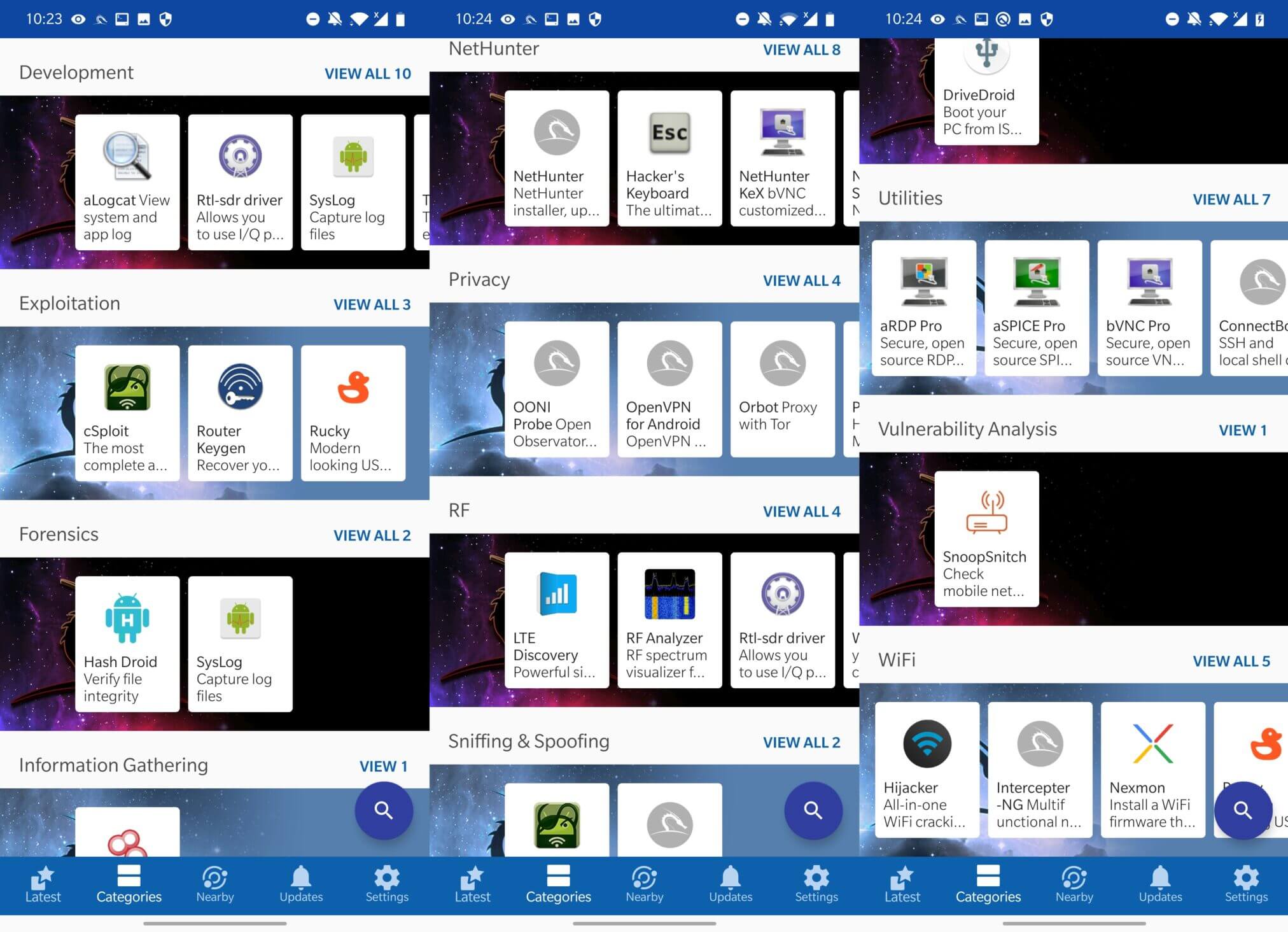 Part 5. NetHunter System Overview: Interfaces, Features, and Post ...