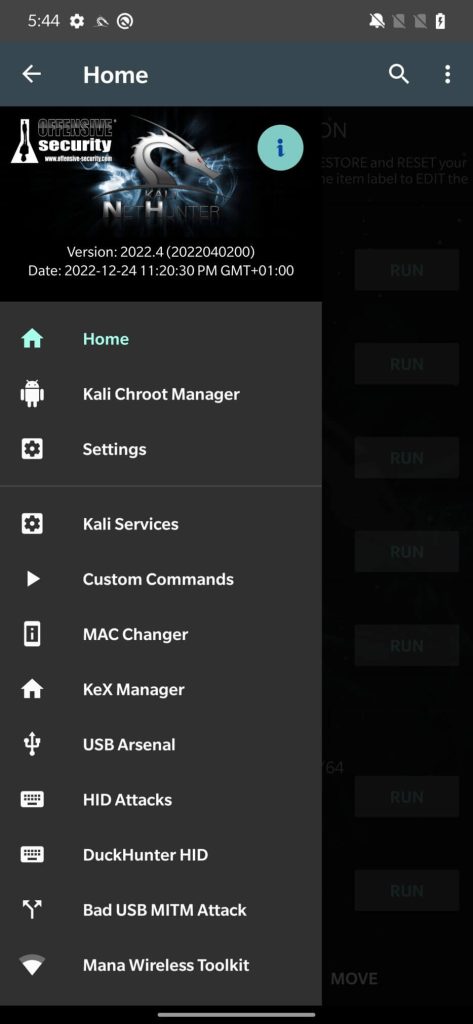 Part 5. NetHunter System Overview: Interfaces, Features, and Post-Installation Capabilities ...
