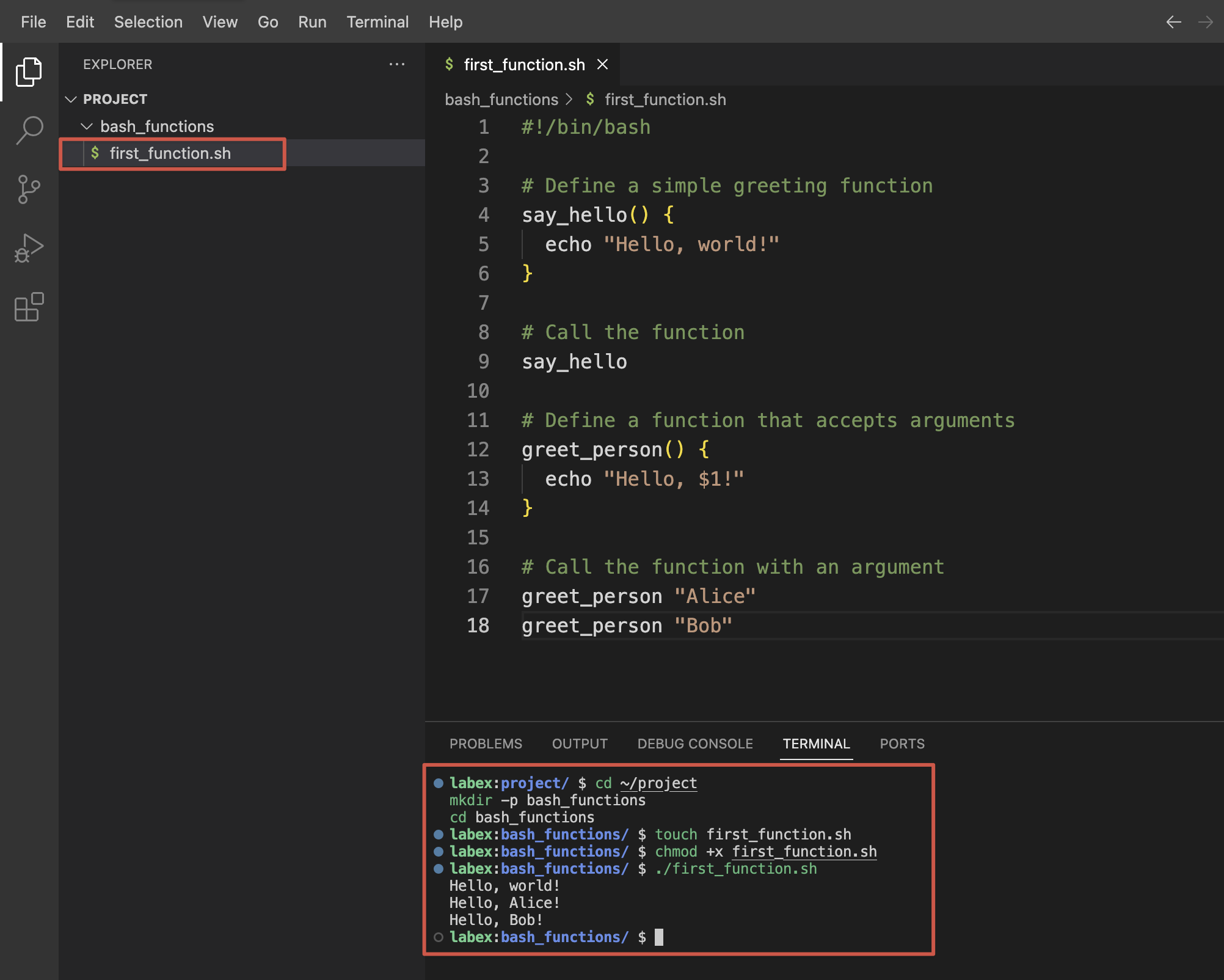 Explanation of return values in Bash functions for beginners - HackYourMom