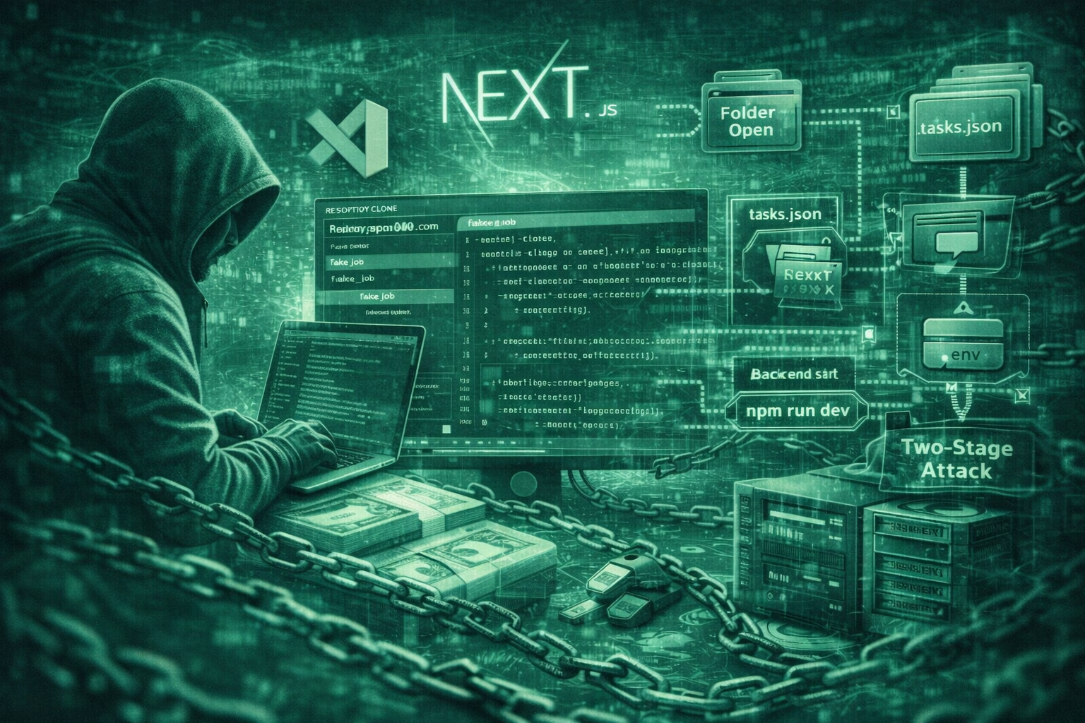 Fake Next.js Job Interviews Used to Backdoor Developer Machines - HackYourMom